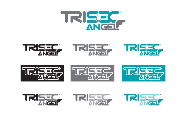 Logotipo e Identidad Visual de la Marca Trisec Angel – Blue Fly Art ...
