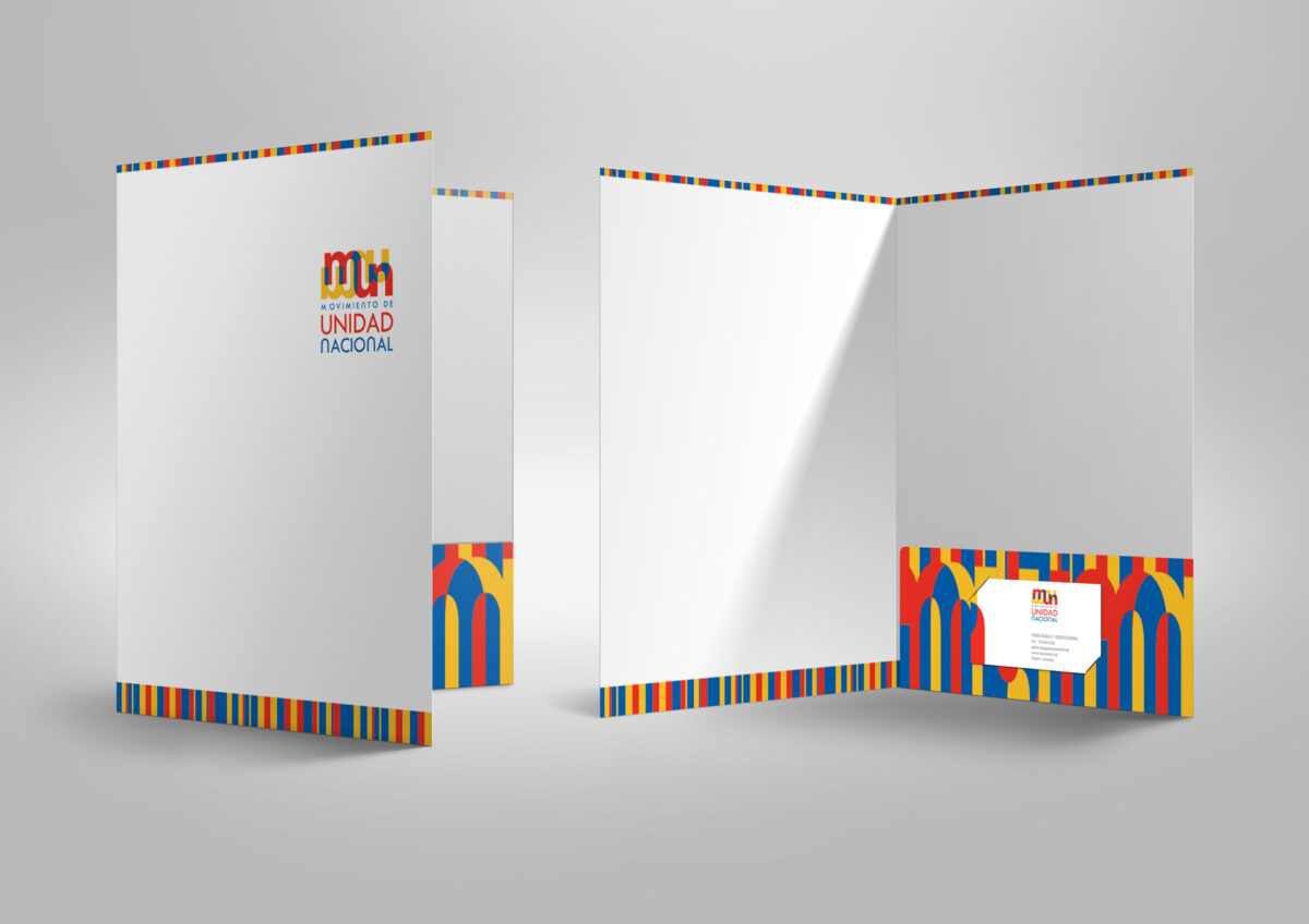 Diseño de Identidad Visual y Logotipo Movimiento de Unidad Nacional ...