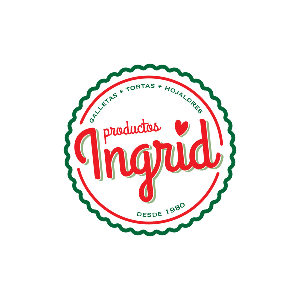 Logotipo para marca de pastelería y repostería Productos Ingrid – Blue ...